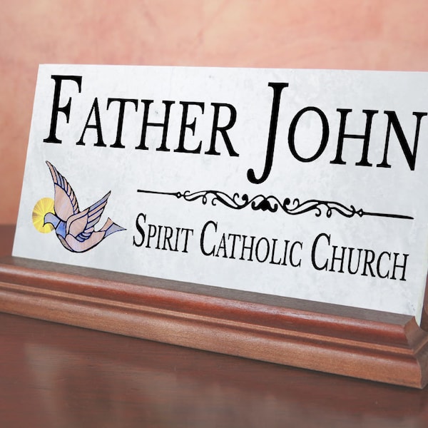 Pastor Name Plate - Etsy