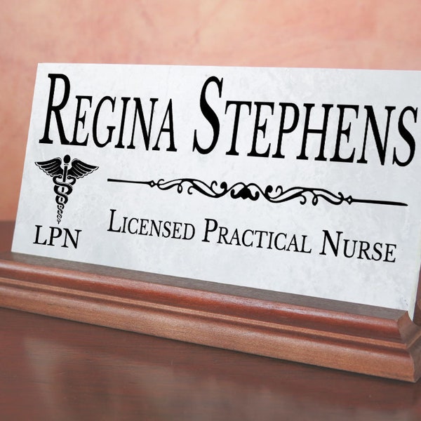 Nurse Name Plate for Door - Etsy