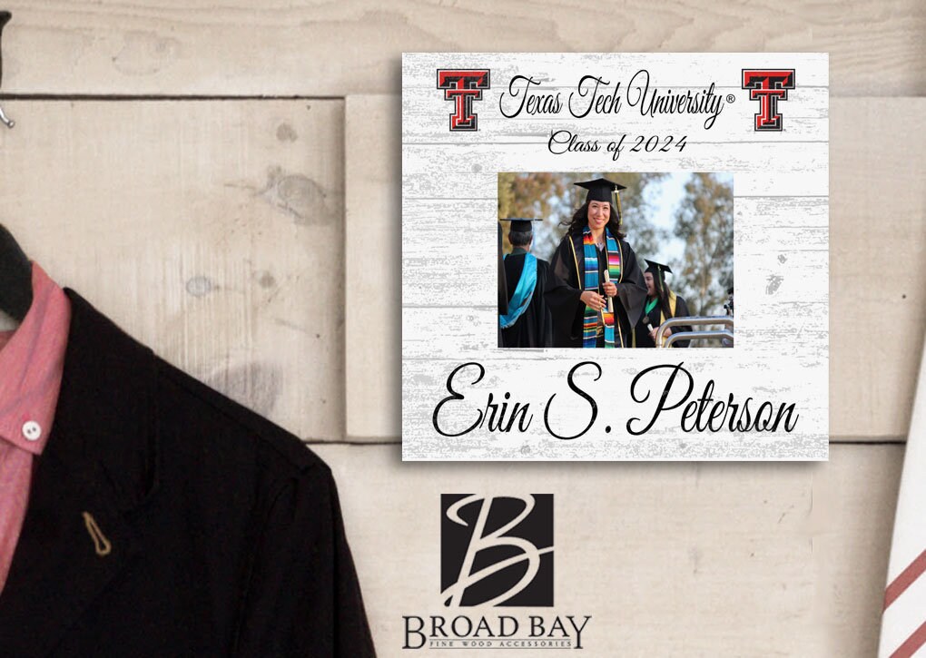 Texas Tech University Frame Adjacent Plaque With Printed Photo - TTU ...