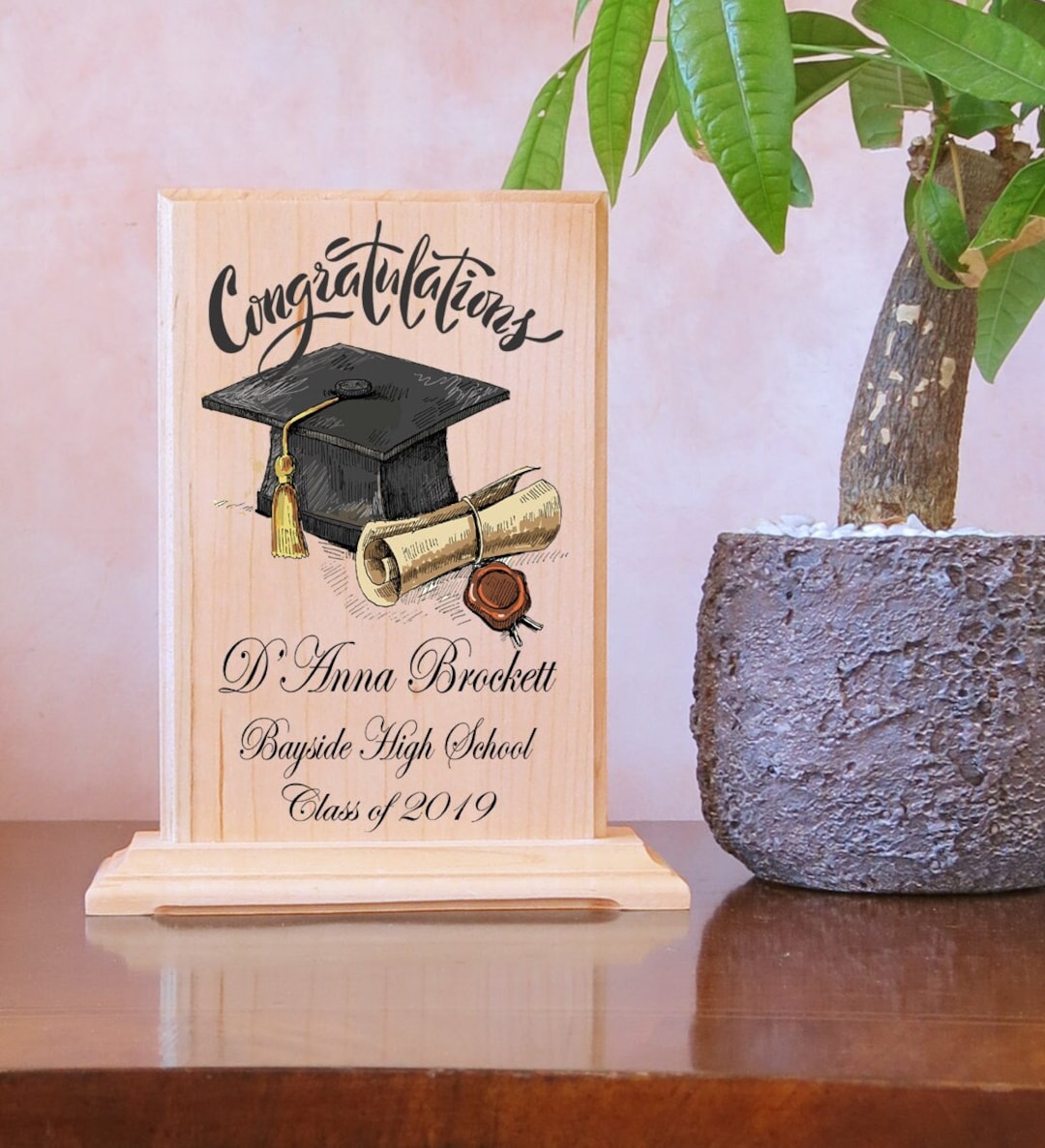 Custom Graduation Gift Unique Personalized High School or College ...