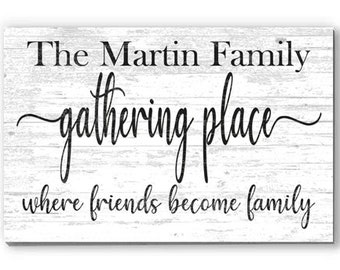 Gathering Place Sign - Etsy