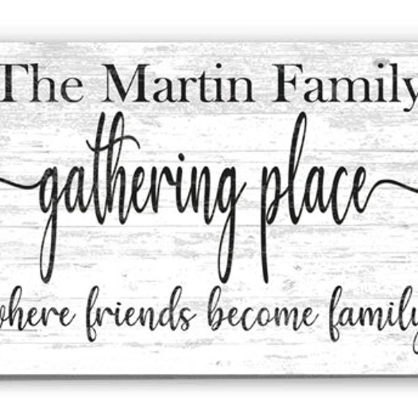 Gathering Room Sign - Etsy