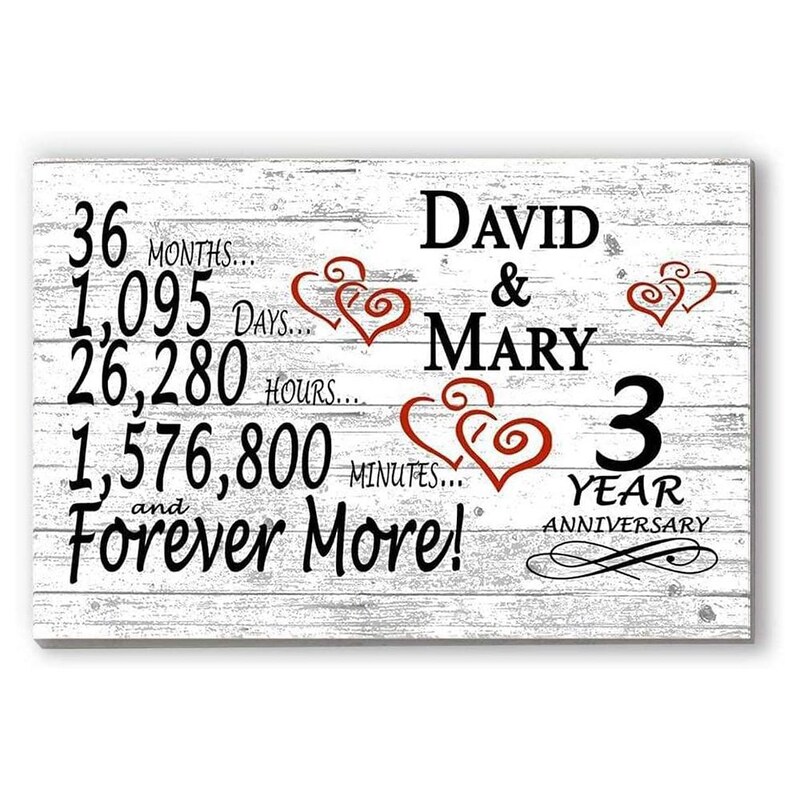 3 Year Anniversary - Etsy