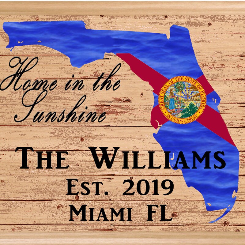 Florida Housewarming - Etsy