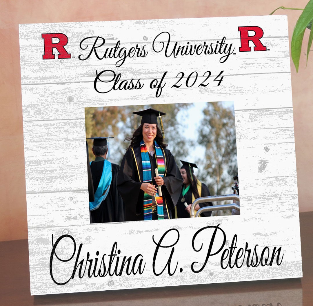 Personalized Rutgers University Graduation Photo Plaque - Class Year ...