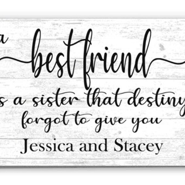 Best Friend Sign - Etsy