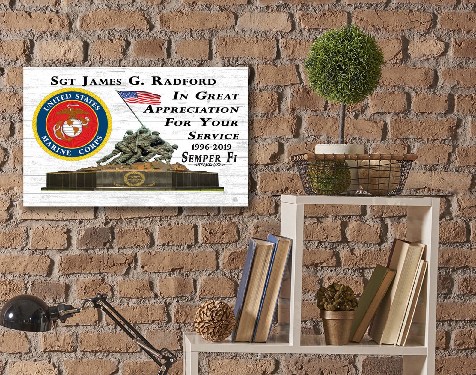 Official US Marine Corps Retirement Gift Personalized USMC | Etsy