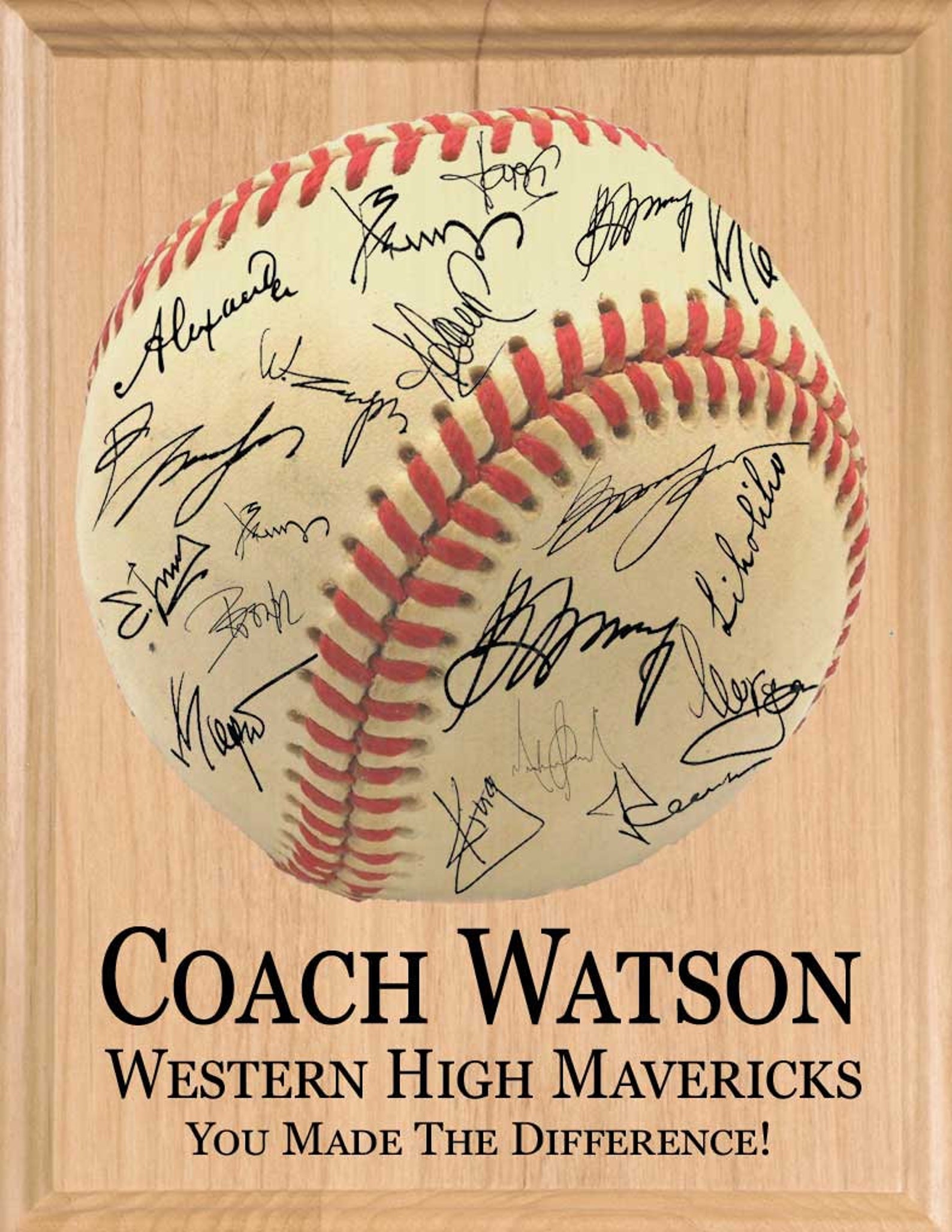 Baseball Coach Gift Custom Personalized Signable Baseball - Etsy