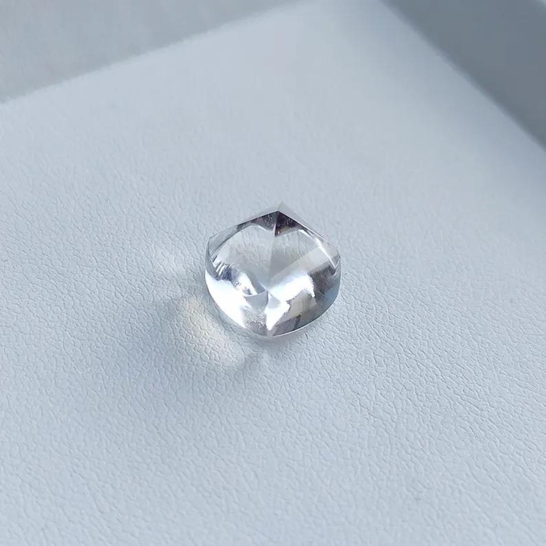 AAA Clear Quartz Sugarloaf – 10.2mm Natural Crystal Quartz Cabochon (7 ...