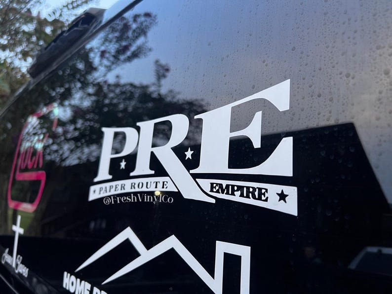 Young Dolph Paper Route Empire Car Decal - Etsy