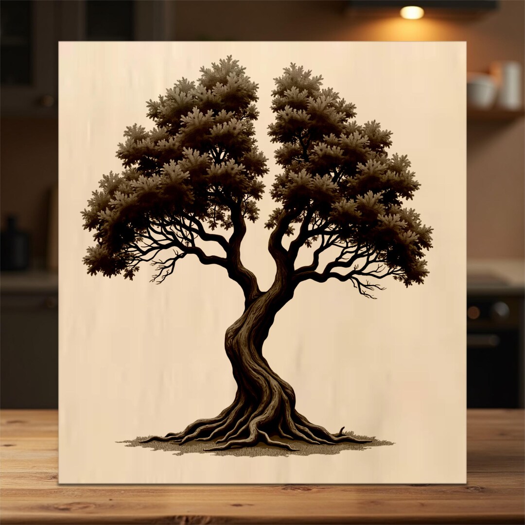 Tree of Life Set of 4 Laser Engraving Tree Designs - Etsy