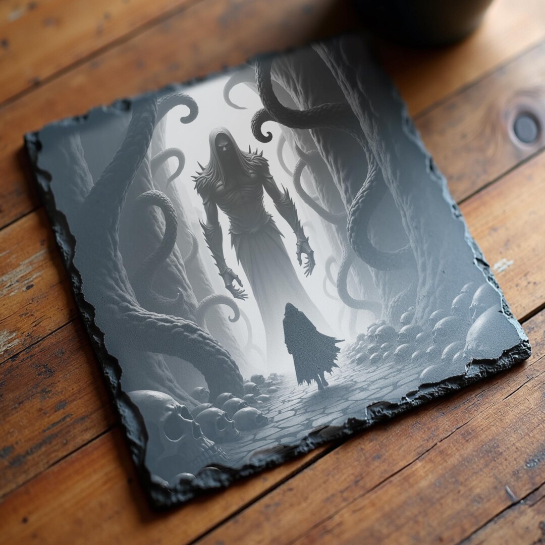 The Passage – Dark Fantasy Laser Engraving PNG – Mystical Encounter ...