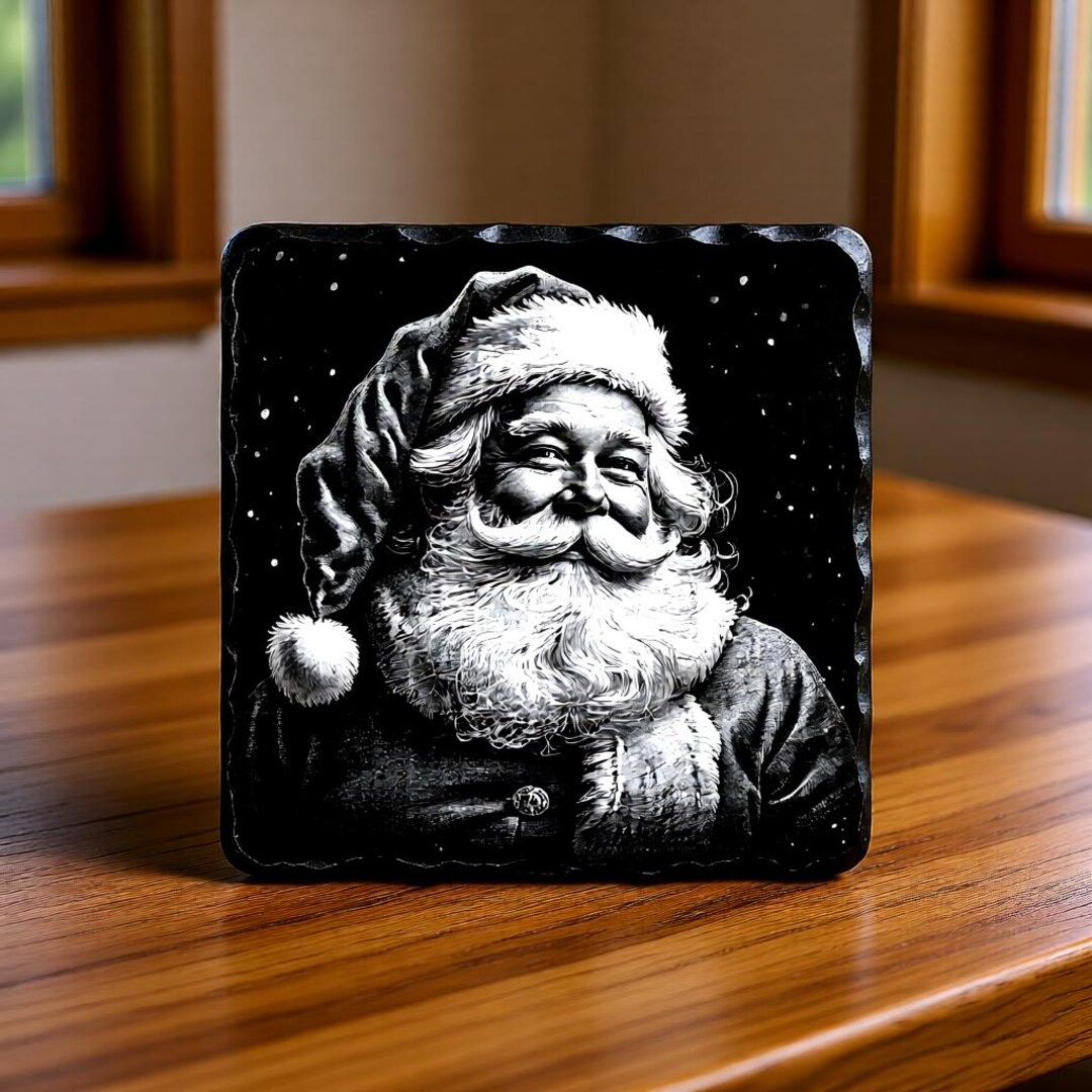 10 Grayscale Christmas PNG Designs – High-detail Laser Engraving Files ...