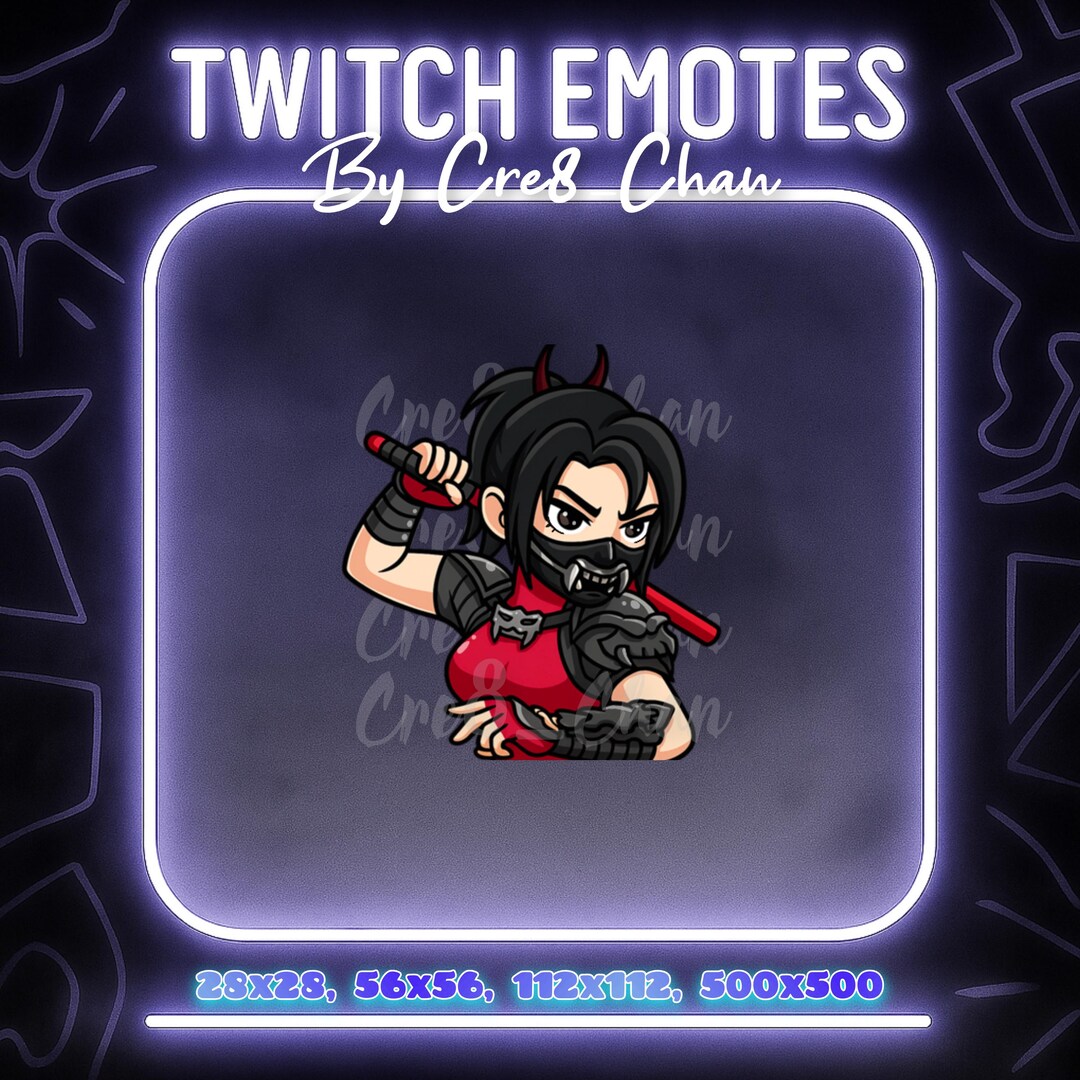 Taki Soul Calibur Emote: Chibi (PNG Files) - Etsy