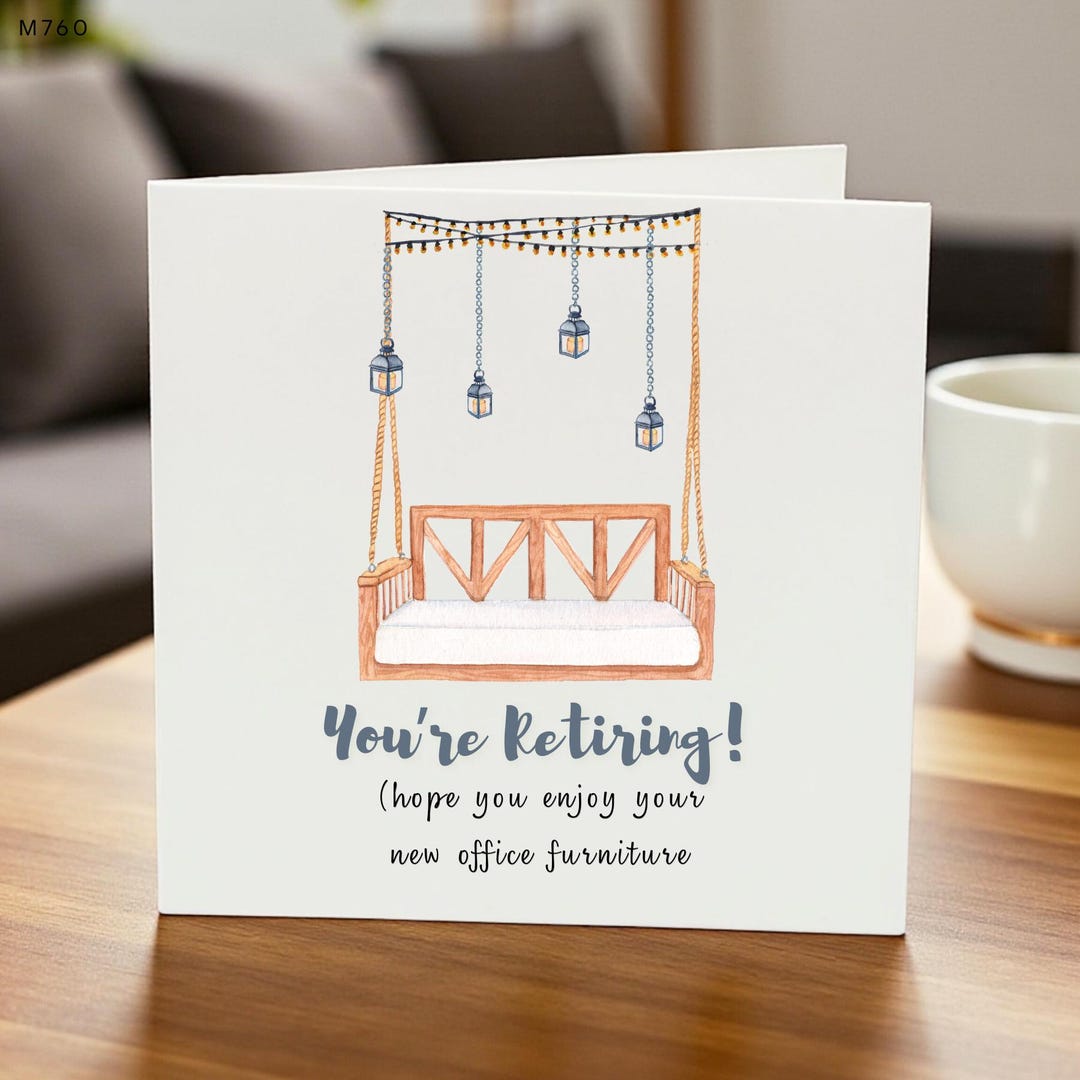 Funny Retirement Card, You’re Retiring Card, Humorous Retirement ...