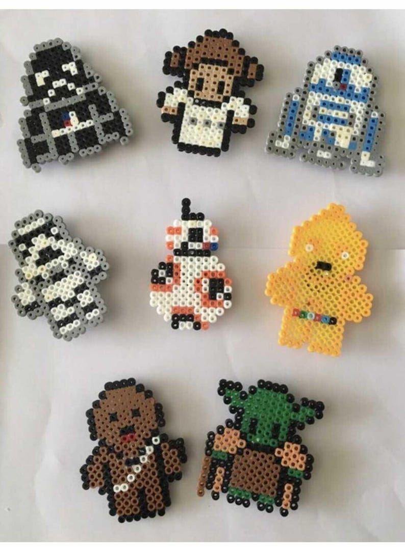 Perler Bead Magnets - Etsy