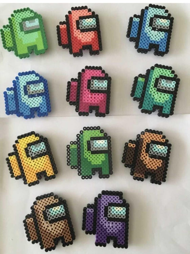 Perler Bead Magnets - Etsy