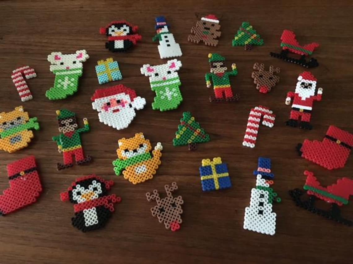 Perler Bead Magnets - Etsy