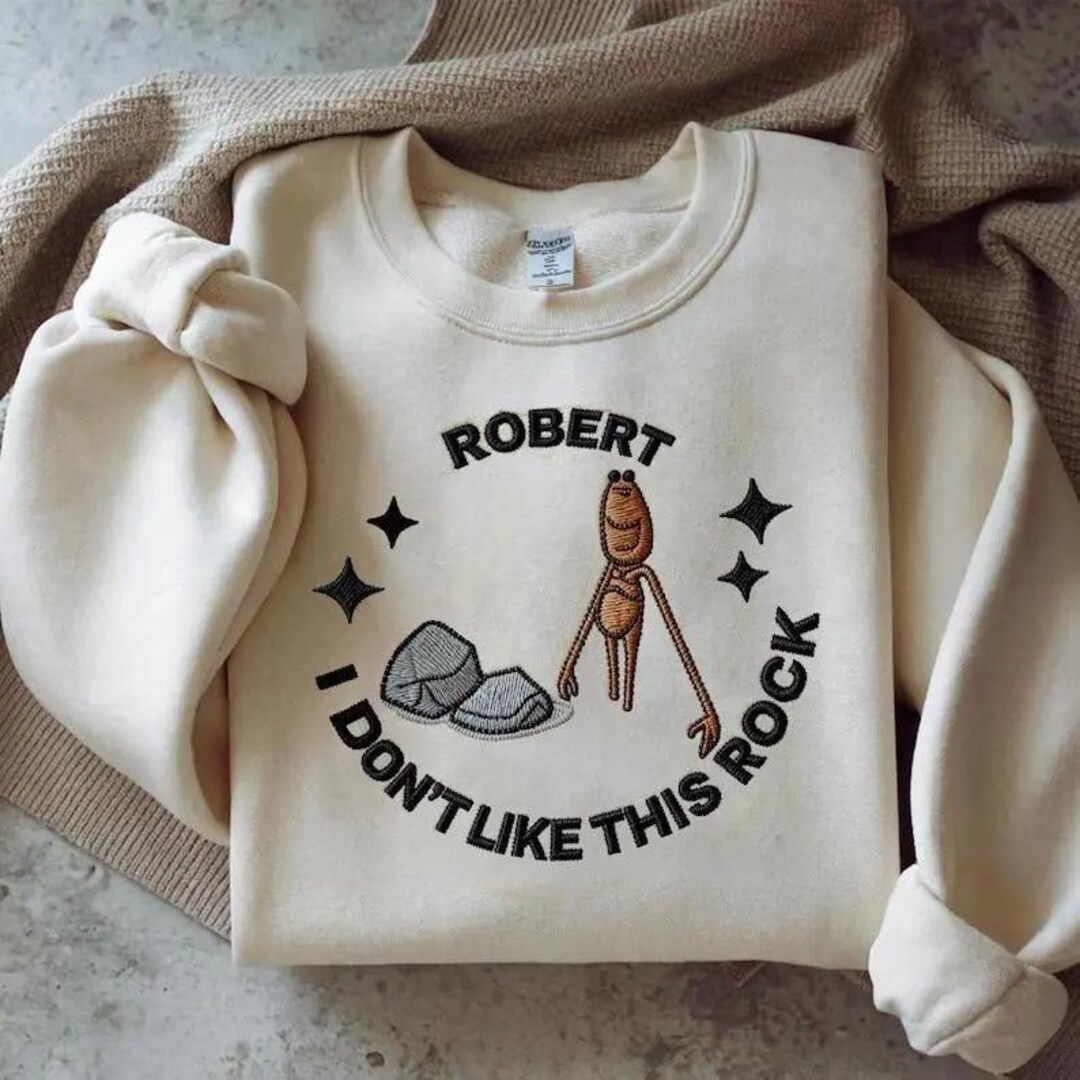 Marcus the Worm Embroidered Shirt, Print Graphic, I Don't Like This ...