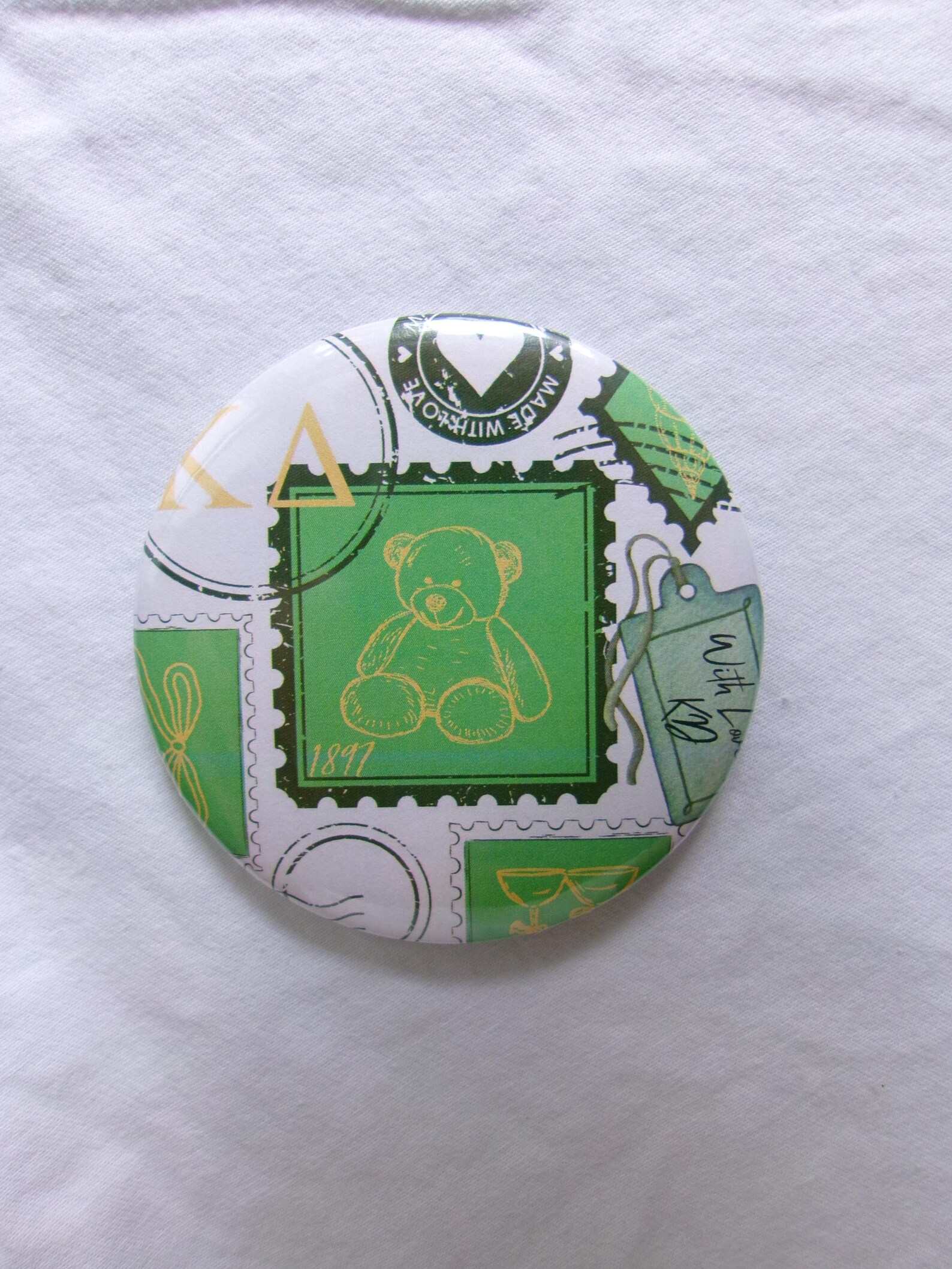 Sorority Gameday Button - Sorority Stamp - Gameday Pin 3" - Etsy