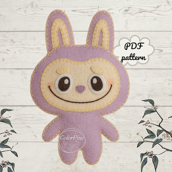 Felt Face Plushie Pattern - Etsy