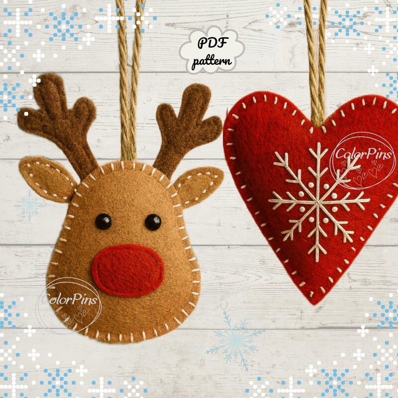 Holiday Felt Toy Pattern - Etsy
