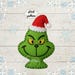 Felt DIY Felt Grinch Ornament PDF Pattern. Create a Cute,simple Felt ...