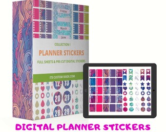 DIGITAL Planner STICKERS for Goodnotes Ipad Instant - Etsy
