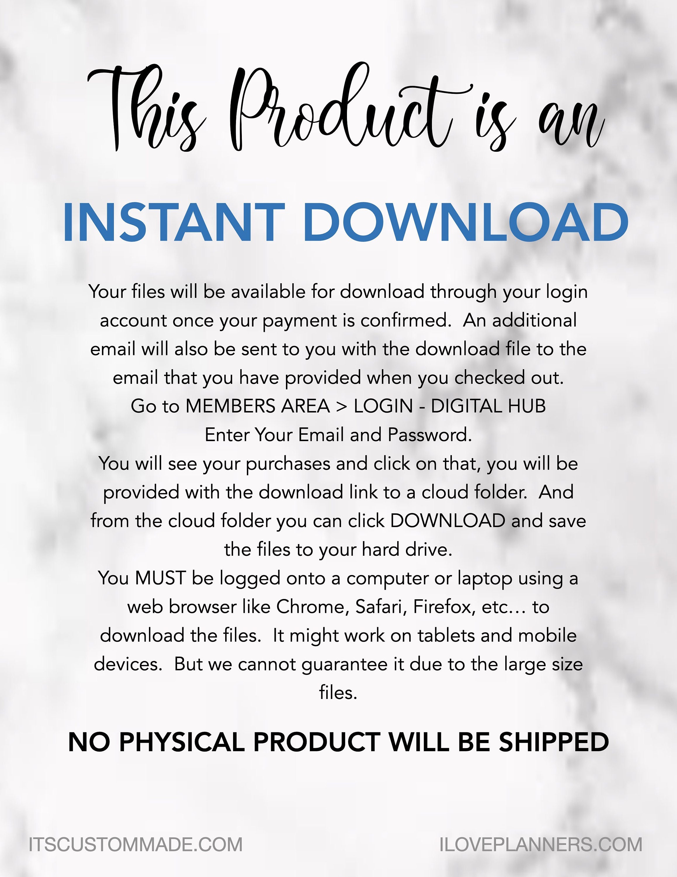 Digital Paper Pack, Texture Digital Papers, Scrapbooking, Journals ...