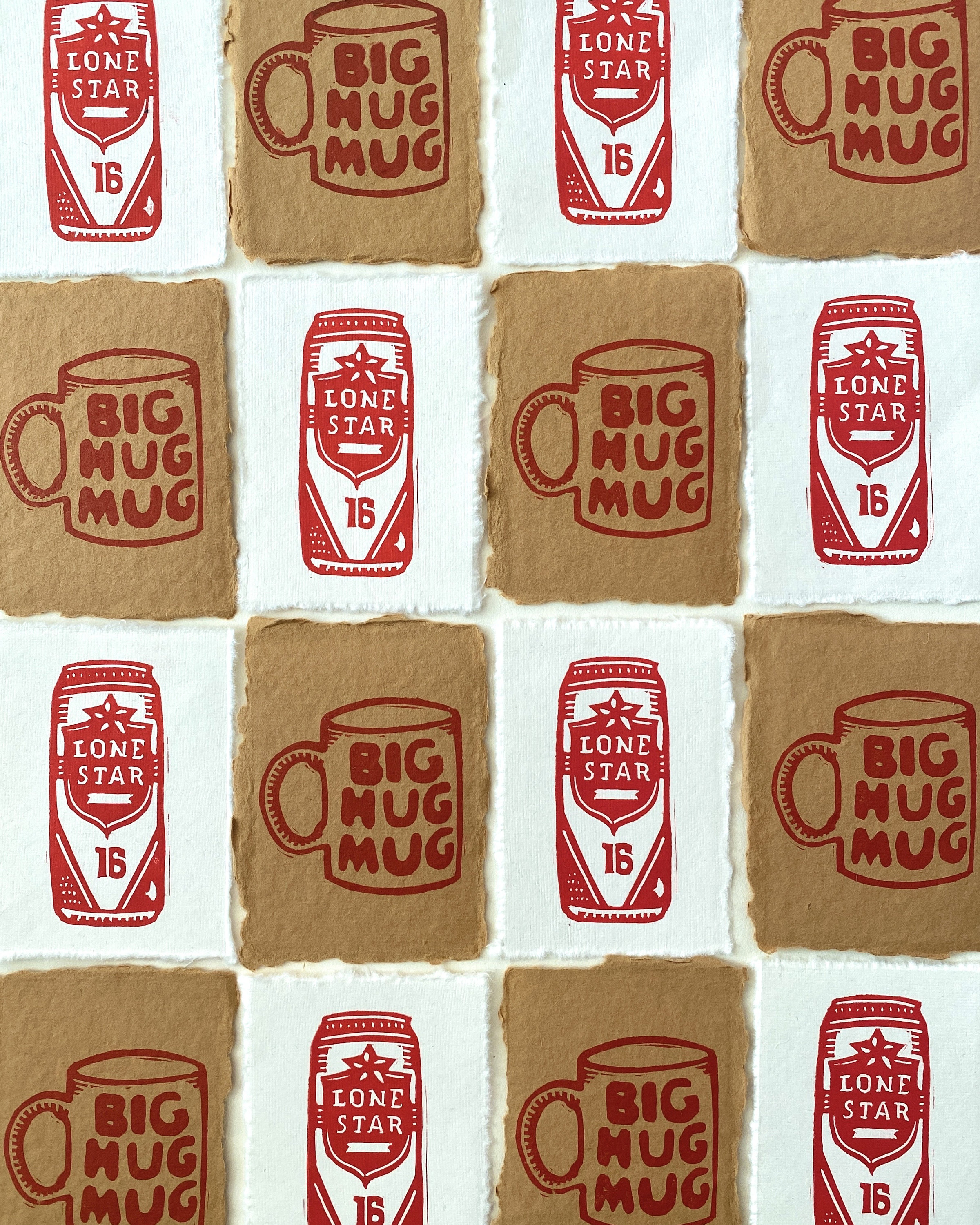 Rust Cohle Mini Print Set | True Detective | Lonestar Beer | Big Hug ...