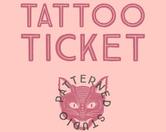 Tattoo Ticket - Etsy