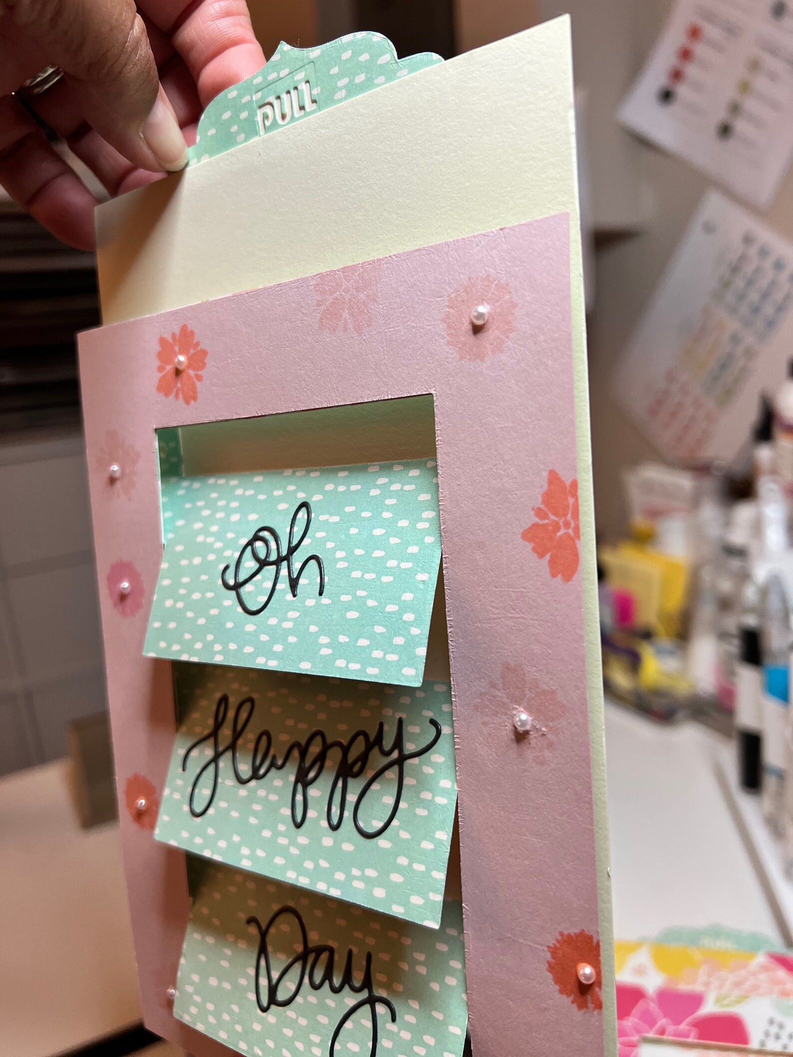 Interactive Pull Card - Etsy