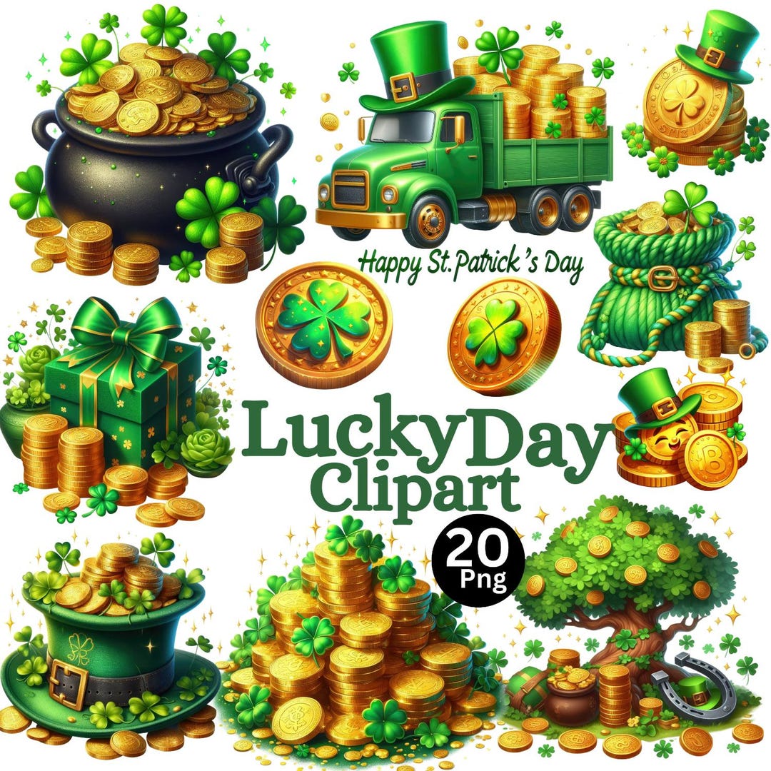 20 PNG Cute Leprechaun Clipart, St. Patrick's Day Clipart PNG, St ...