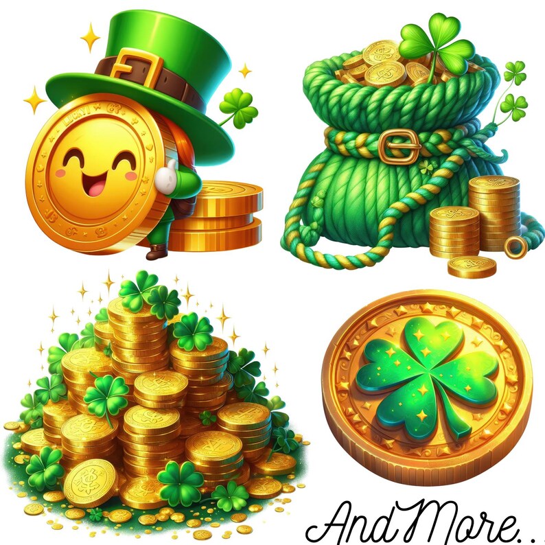 20 PNG Cute Leprechaun Clipart, St. Patrick's Day Clipart PNG, St ...