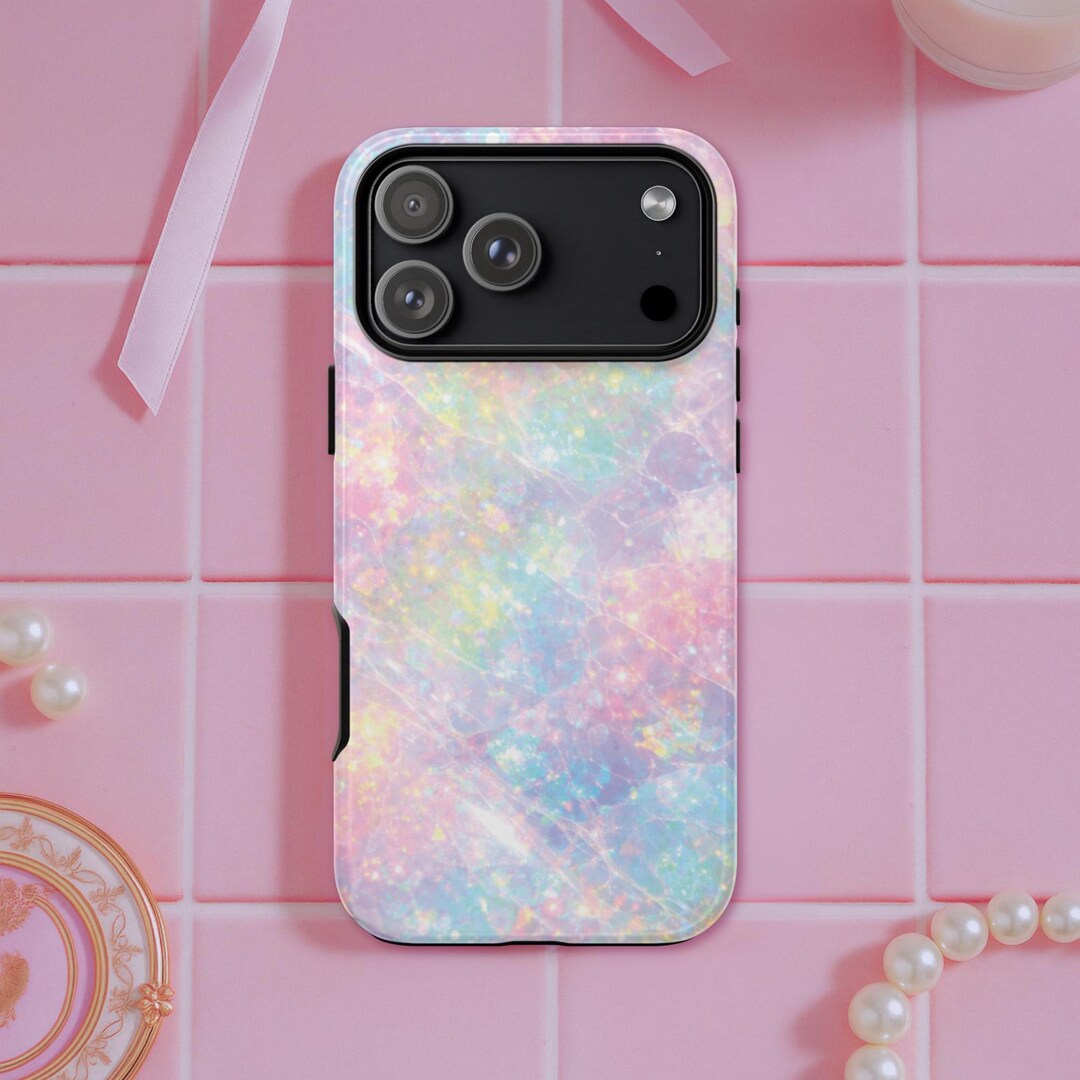 Opalescent Pastel Phone Case, Iridescent Fairycore - Etsy
