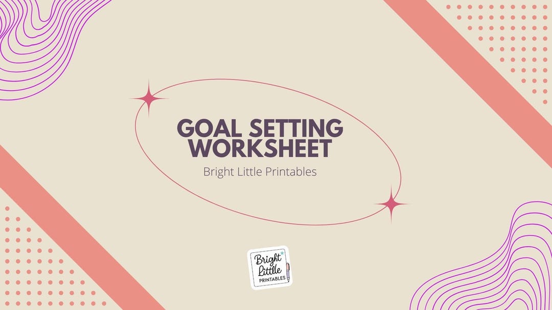 Semester Goal Setting Pack | Academic Goals & Reflection - Etsy