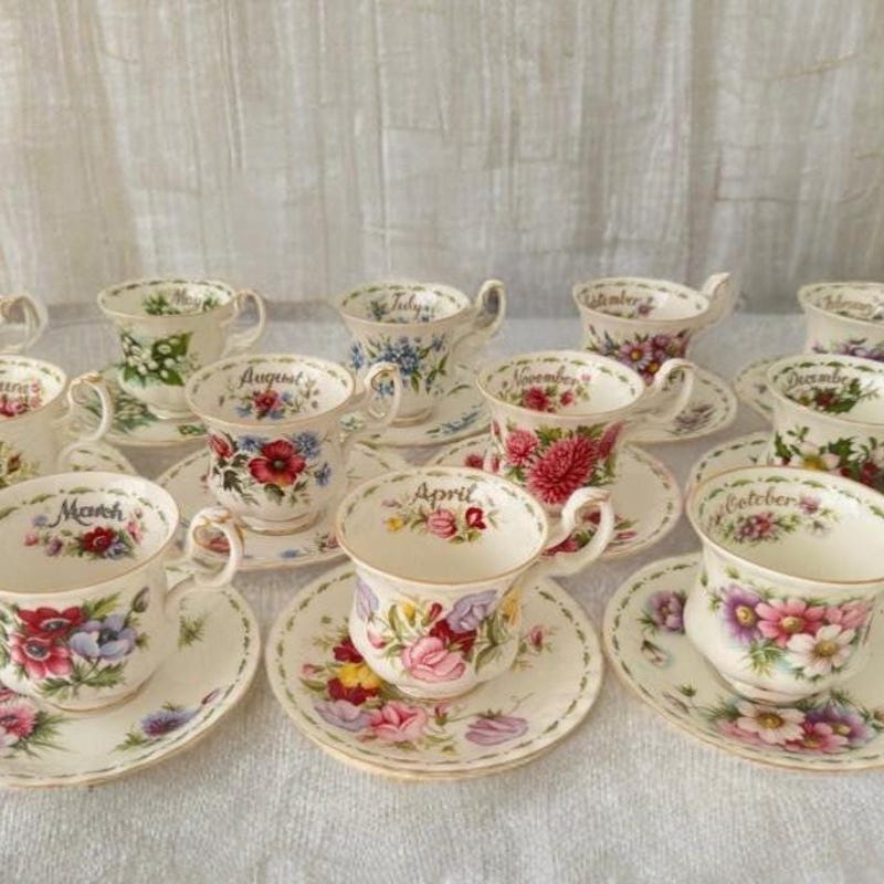 Fiore del mese cina - Etsy Italia