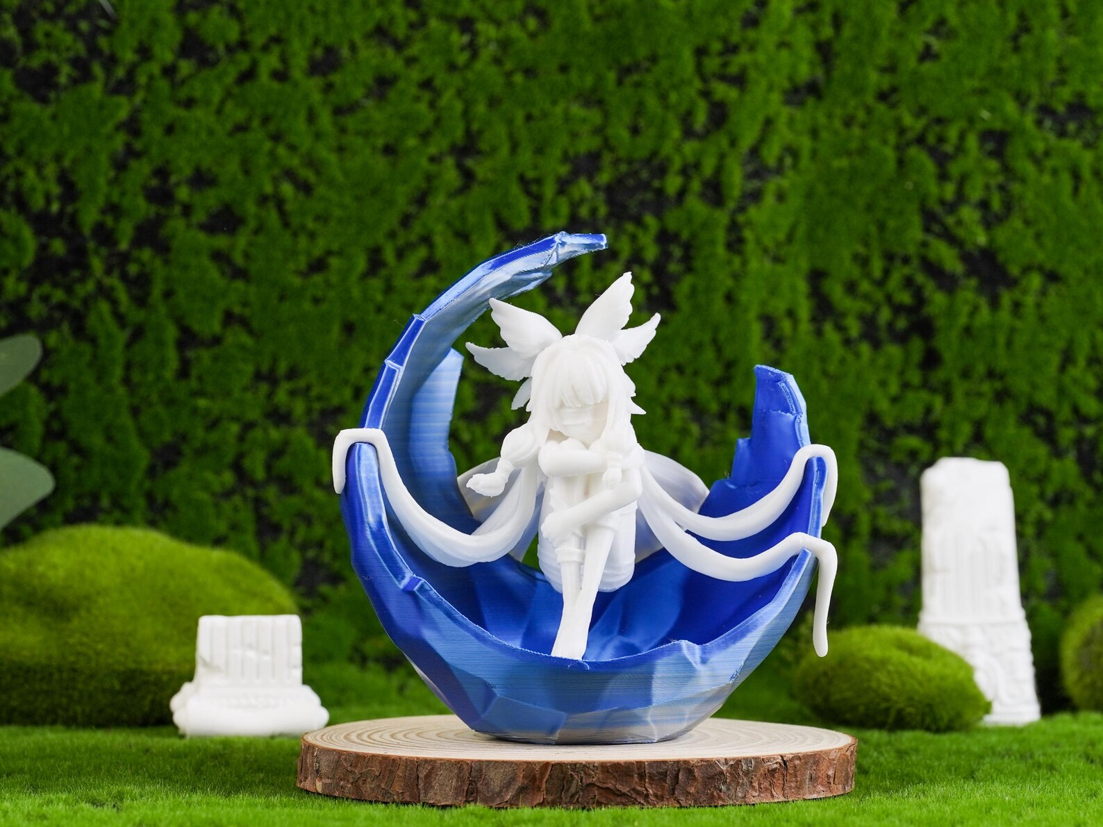 Genshin Impact Columbina 3D Printed Figurine - Moonlit Fatui Harbinger ...