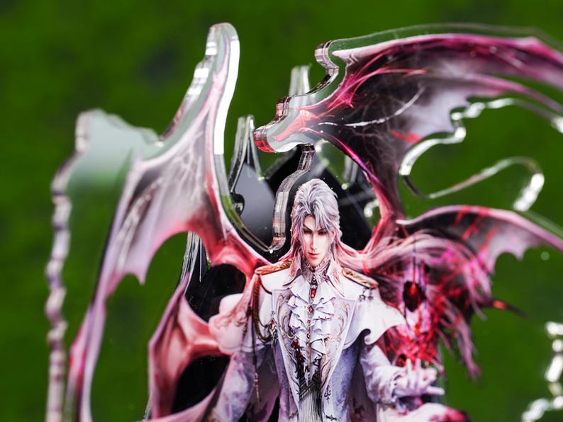 Love and Deepspace Sylus Silver Wing 2-in-1 Acrylic Standee (10cm/20cm ...
