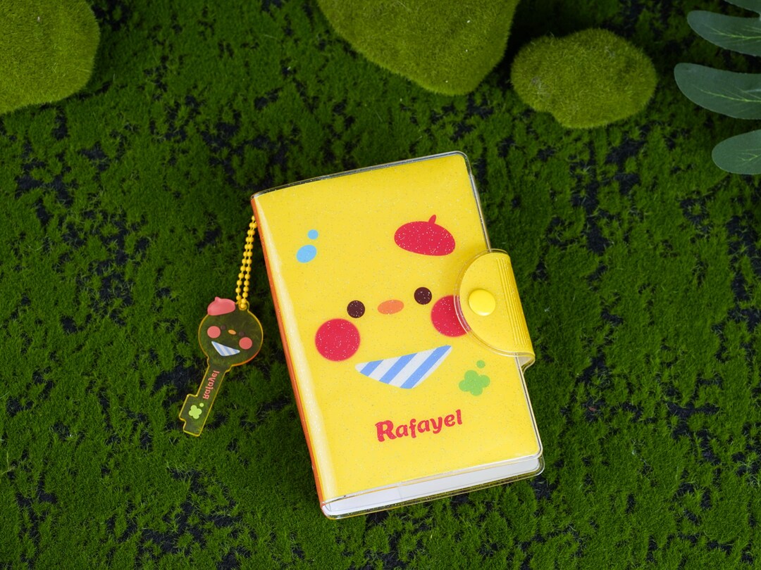 Love and Deepspace Rafayel A7 Notebook Set - Acrylic Keychain Glitter ...