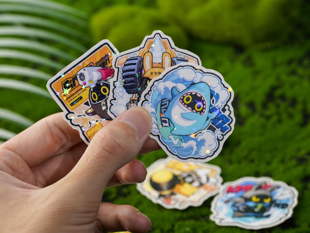 Zenless Zone Zero Stickers: Waterproof Bangboo, DIY Journal - Etsy