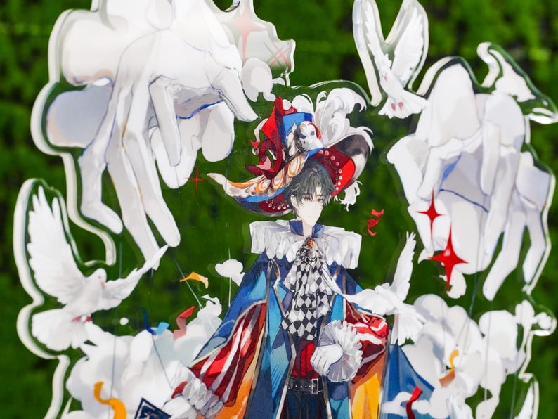 Lord of Mysteries the Fool Klein Moretti Acrylic Standee - 4-panel ...