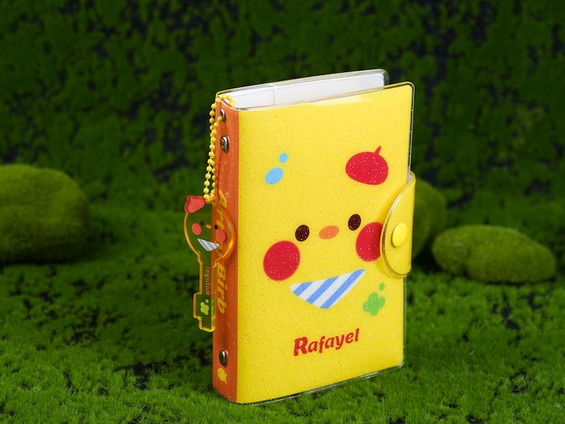 Love and Deepspace Rafayel A7 Notebook Set - Acrylic Keychain Glitter ...