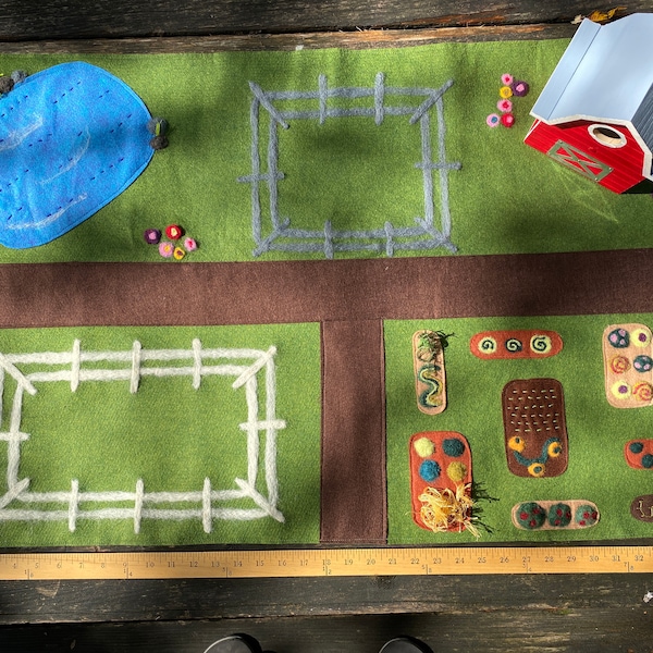 Farm Play Mat - Etsy