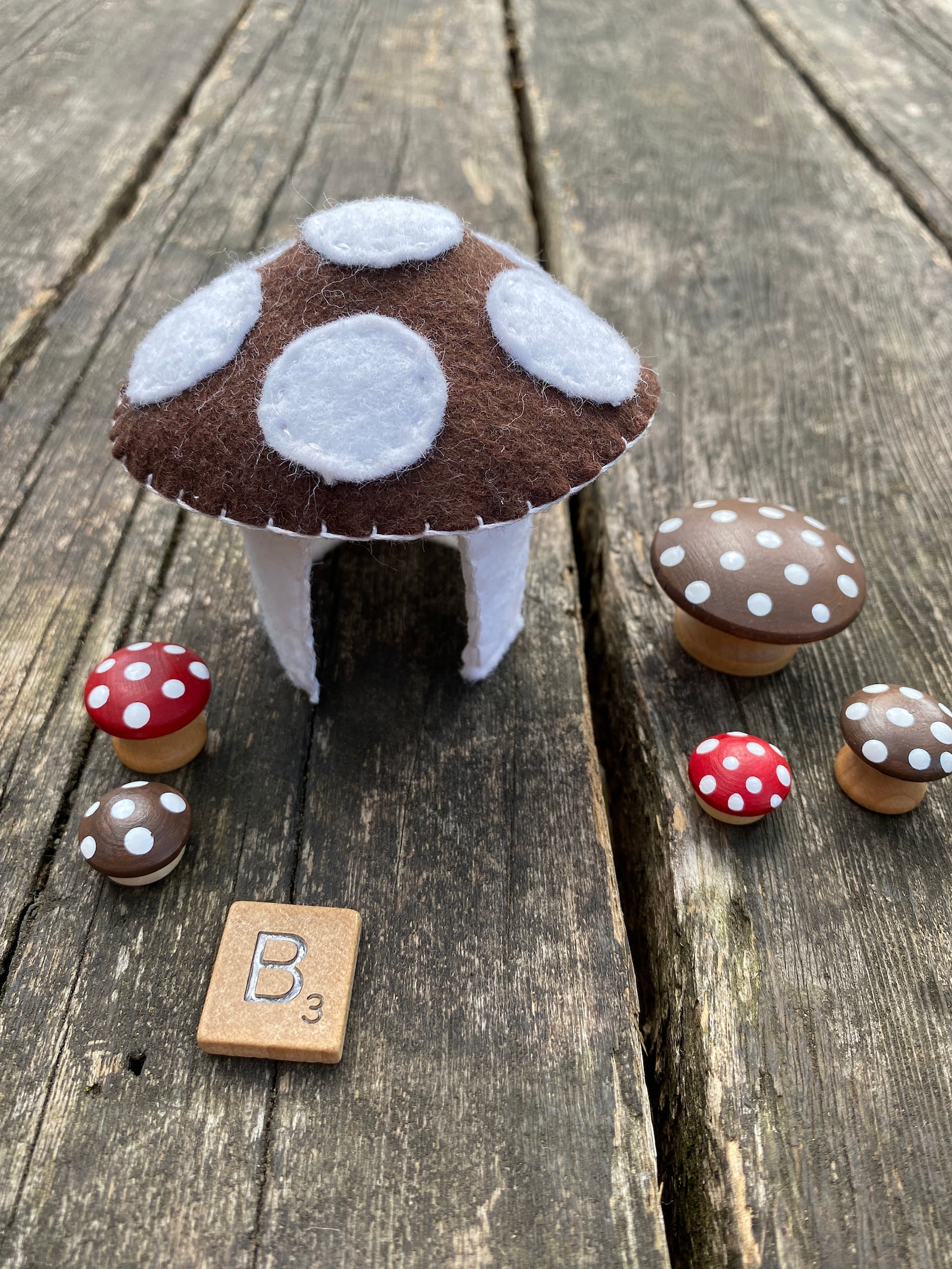 Mushroom House Play Mat With Accessories. EVERYTHING Included | Etsy
