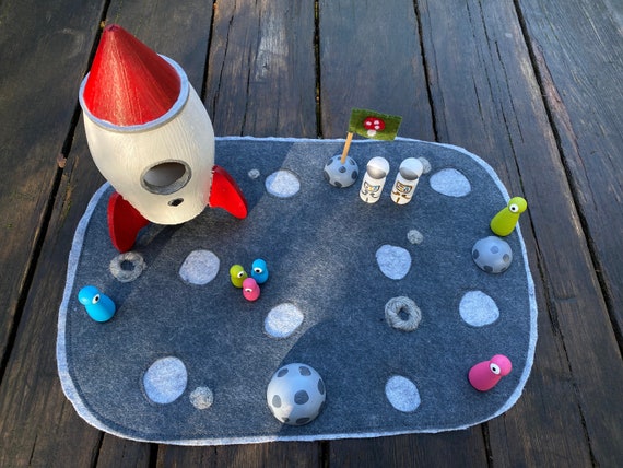 Big Space Play Mat With Lots of Accessories Space - Etsy