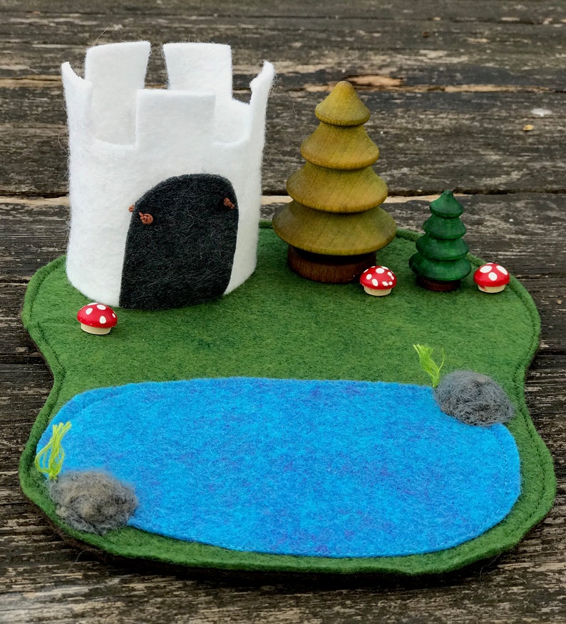 Felt Castle Play Mat With Accessories. EVERYTHING is Included. | Etsy