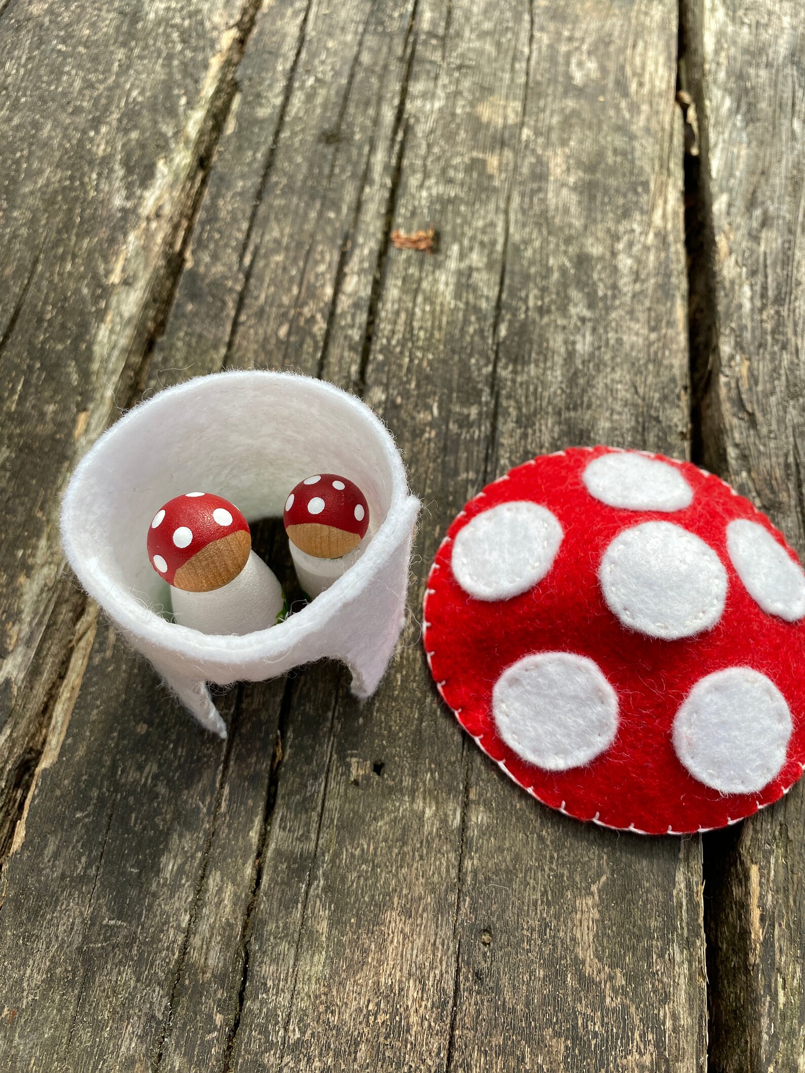 Mushroom House Play Mat With Accessories. EVERYTHING Included | Etsy