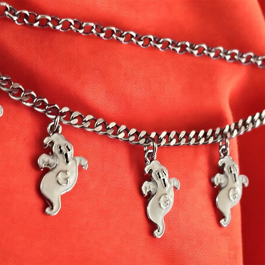 Scream Ghost Face G Nose to Ear Chain - Septum - Ghost - Casper ...