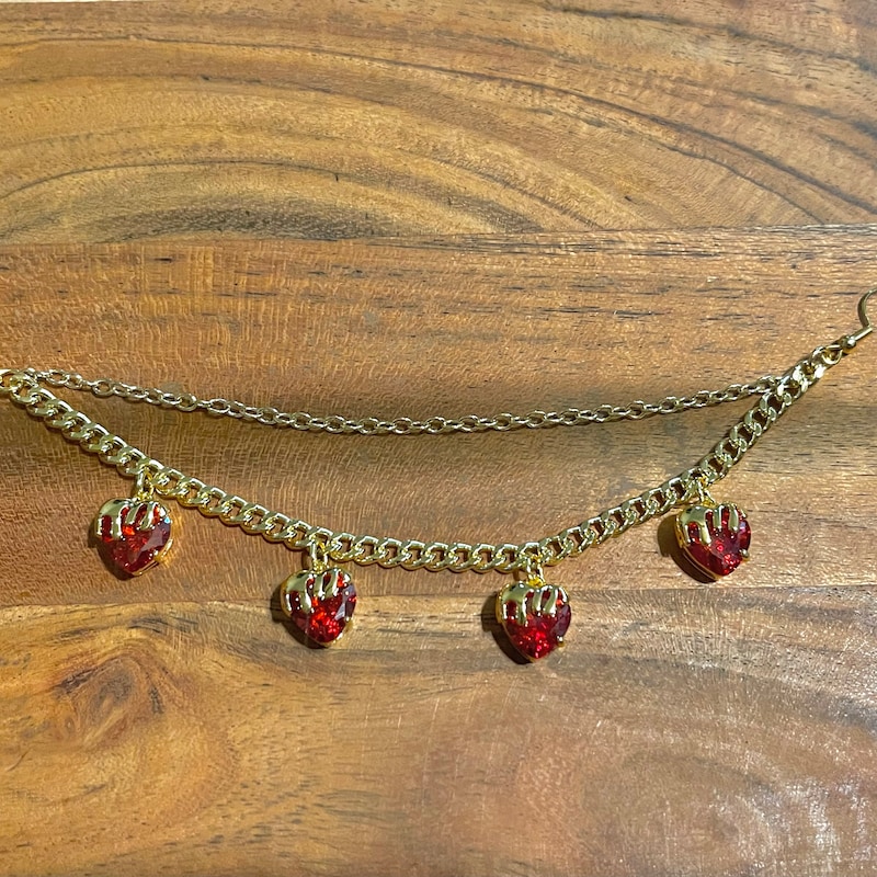 Heart Nose Chain - Etsy